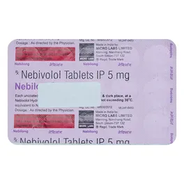 Nebilong 5 Tablet | Uses, Side Effects, Price | Apollo Pharmacy