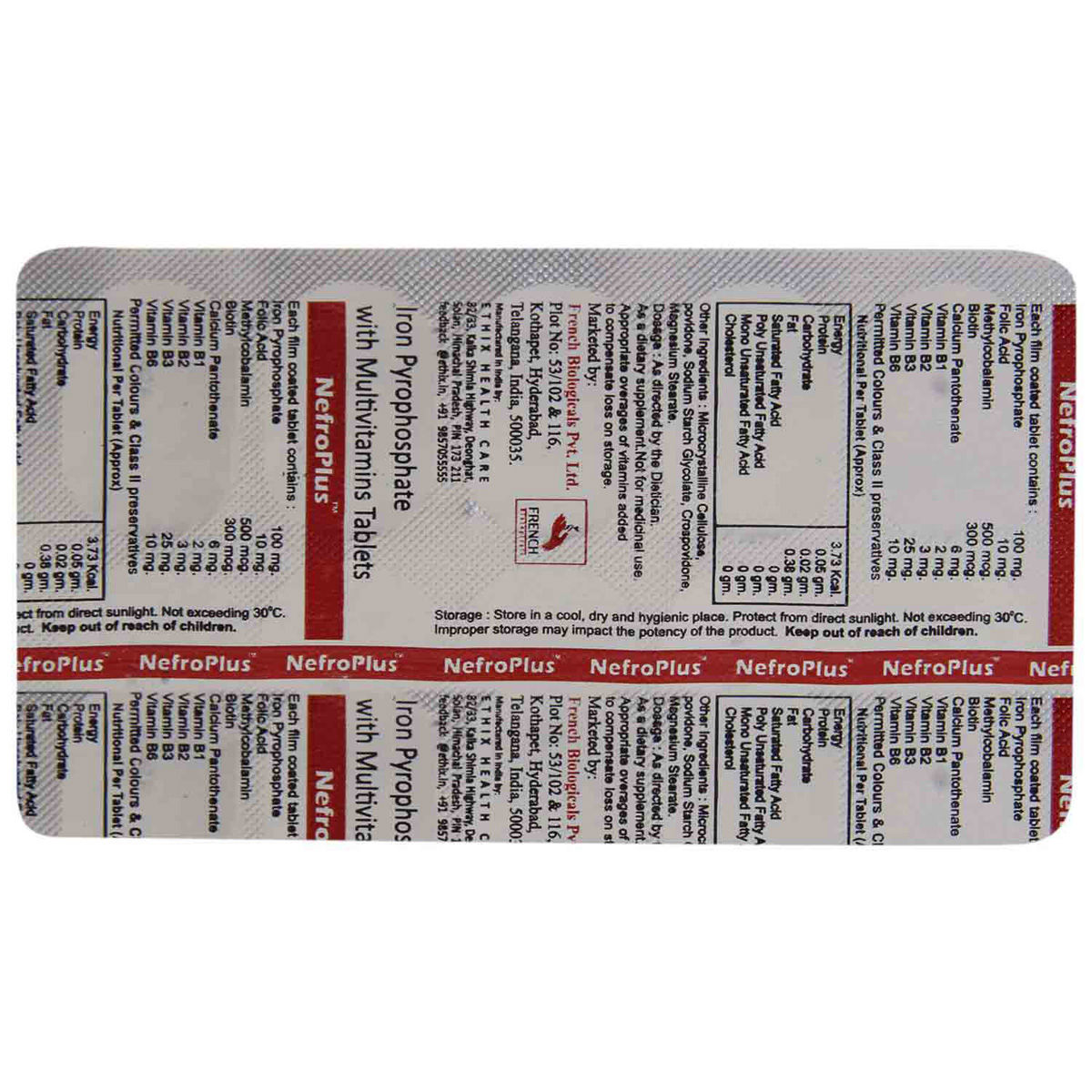Nefroplus Tablet 10's Price, Uses, Side Effects, Composition - Apollo ...