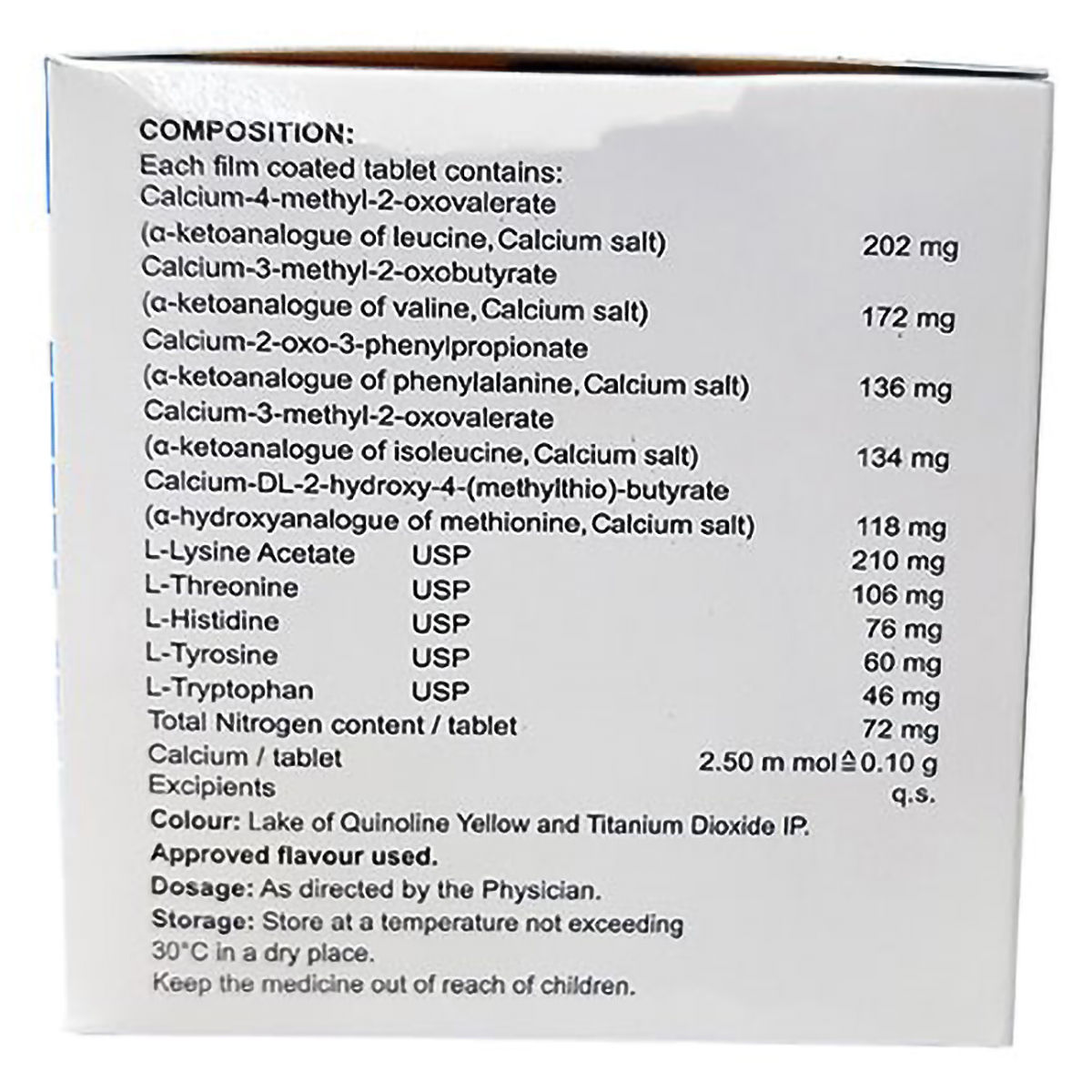 Nefrosave Keto-DS Tablet | Uses, Side Effects, Price | Apollo Pharmacy