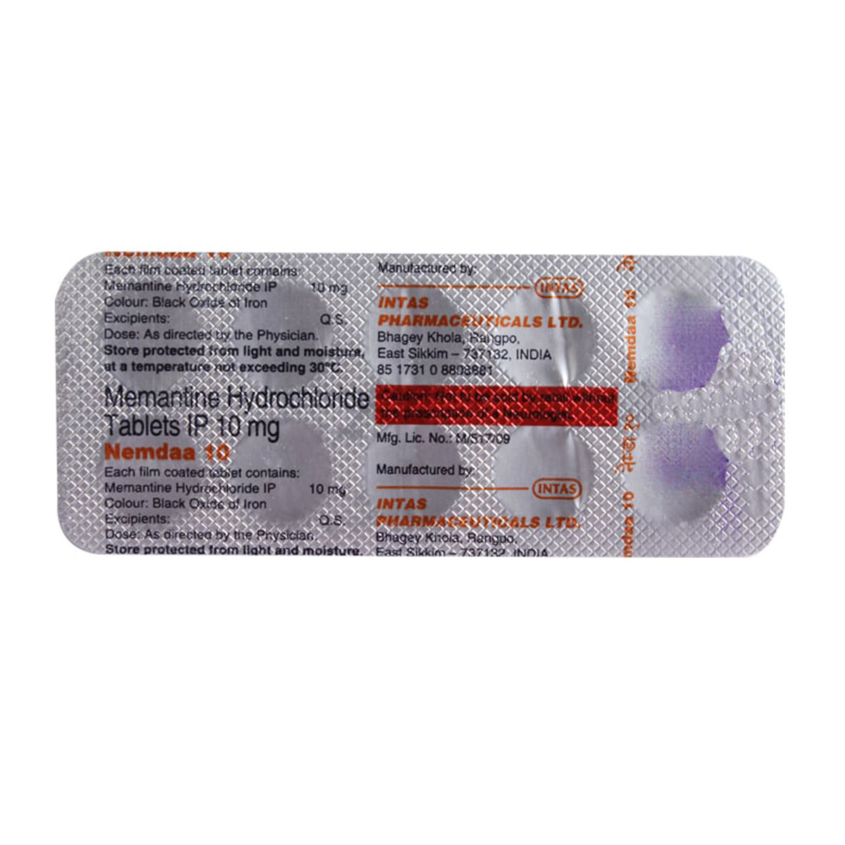 Nemdaa 10 Tablet 10's Price, Uses, Side Effects, Composition - Apollo ...