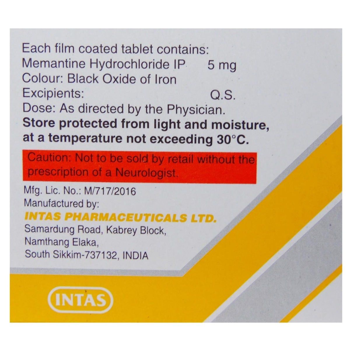 NEMDAA 5MG TABLET Price, Uses, Side Effects, Composition - Apollo Pharmacy