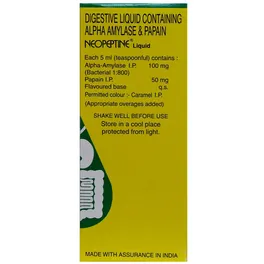 Neopeptine Liquid | Uses, Side Effects, Price | Apollo Pharmacy
