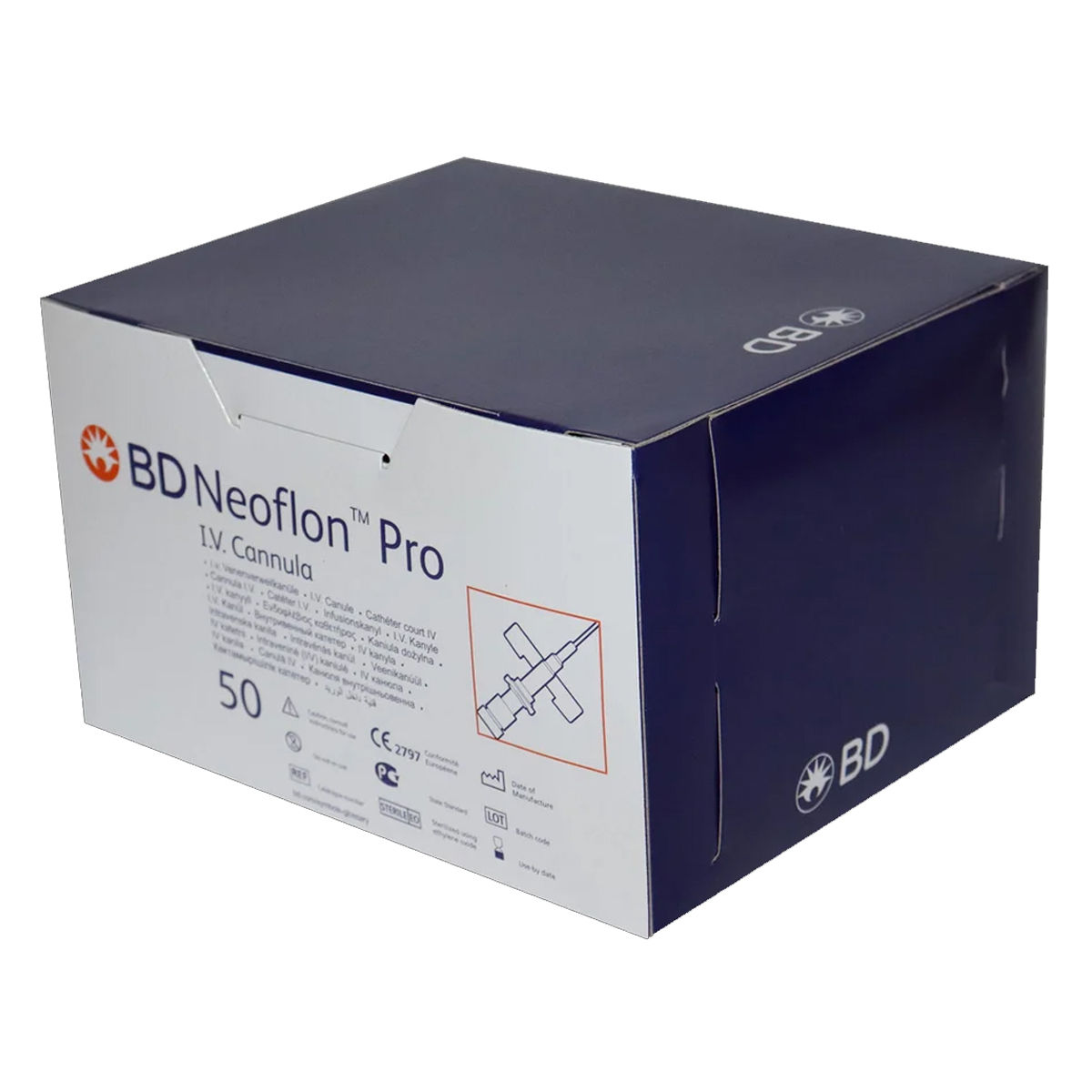BD Neoflon Pro IV Cannula 26GA 0.6MmX19mm | Uses, Side Effects, Price ...