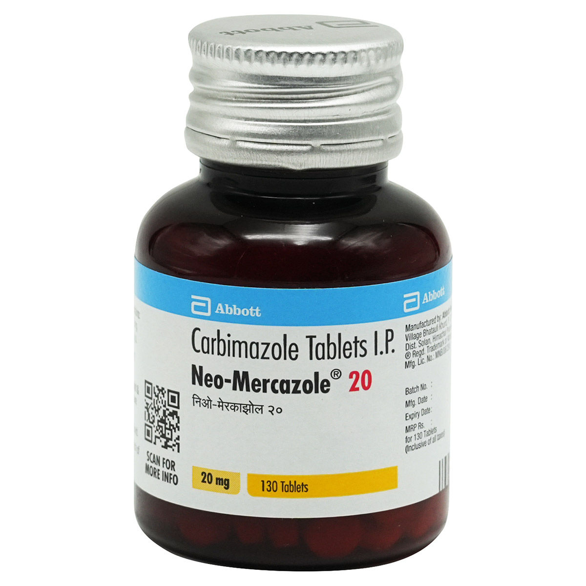 Neo Mercazole 20 Tablet | Uses, Side Effects, Price | Apollo Pharmacy