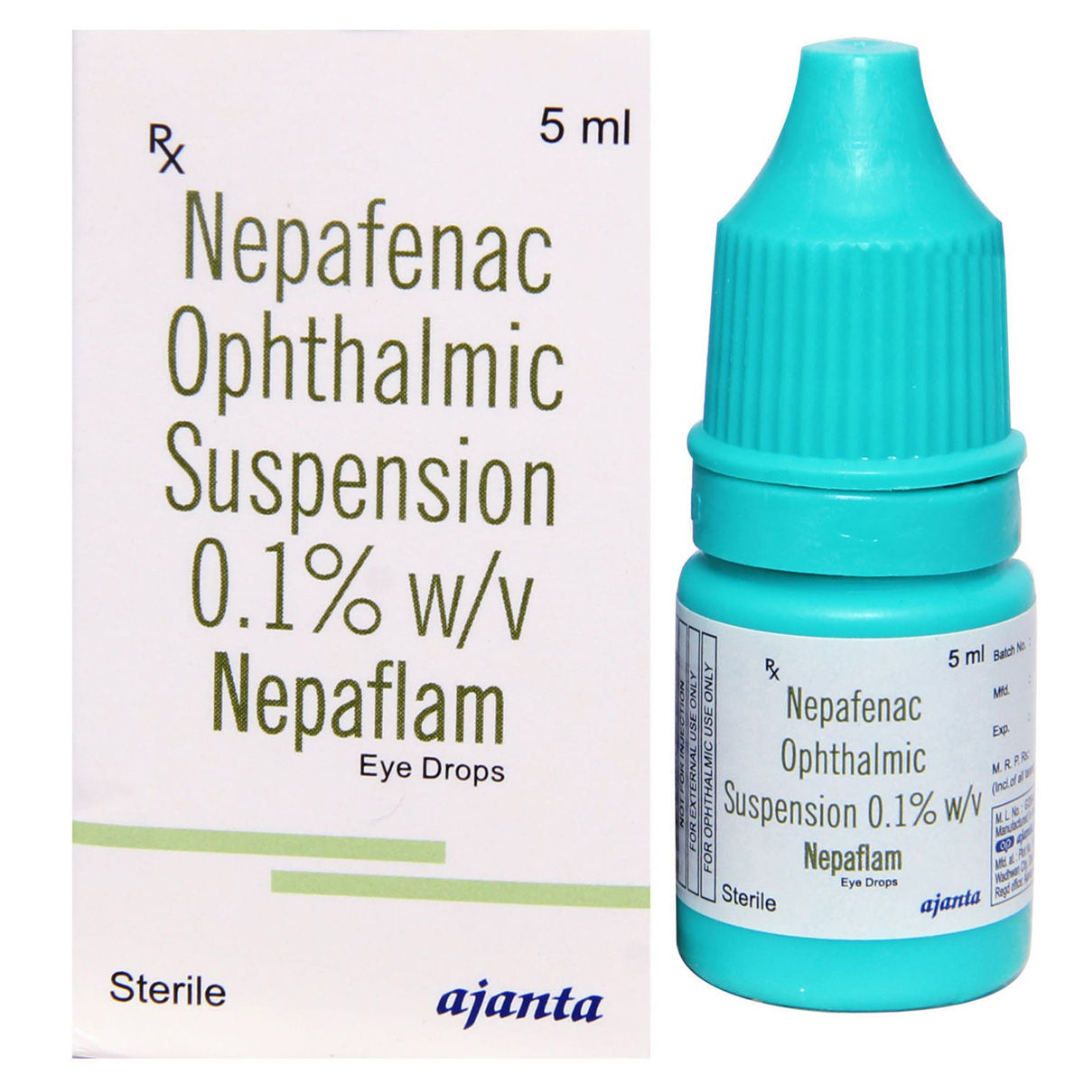 Nepaflam Eye Drops 5 ml | Uses, Side Effects, Price | Apollo Pharmacy