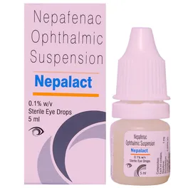 Nepalact Eye Drops 5 ml | Uses, Side Effects, Price | Apollo Pharmacy