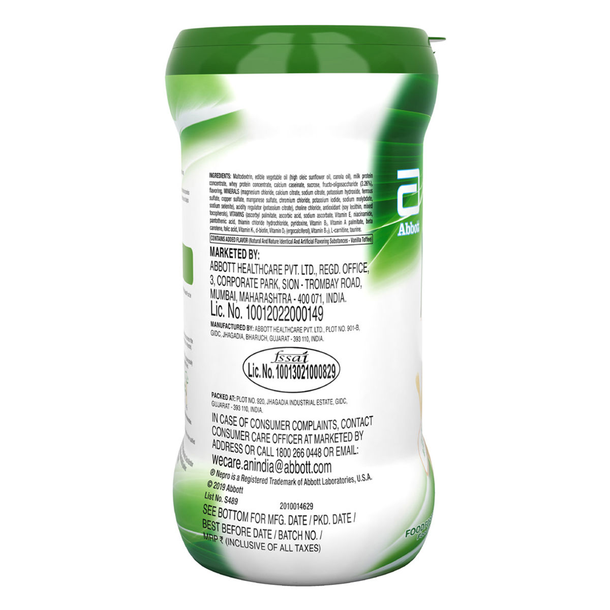 Buy Nepro Complete Renal Nutrition High Protein Vanilla Toffee Flavour ...