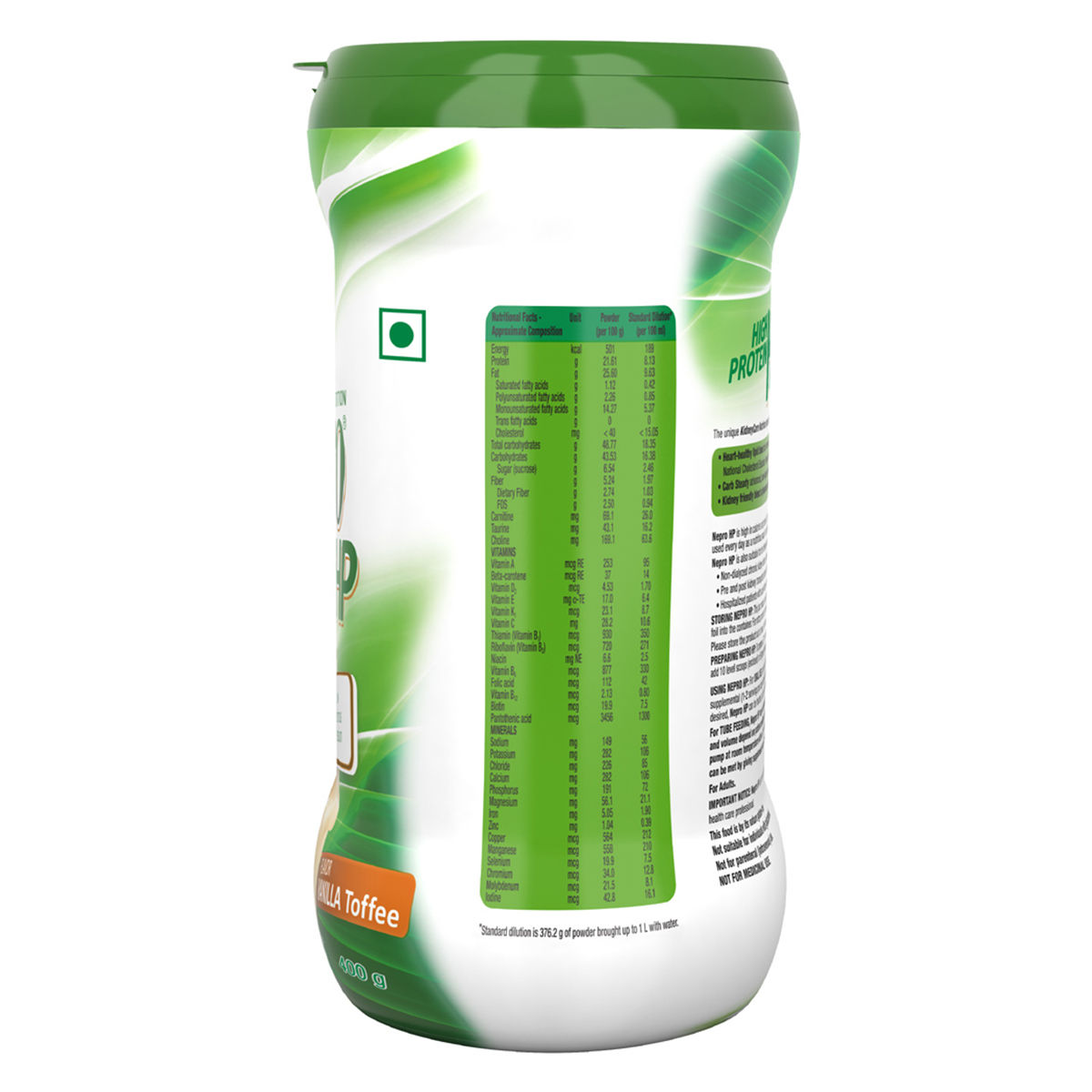 Buy Nepro Complete Renal Nutrition High Protein Vanilla Toffee Flavour ...