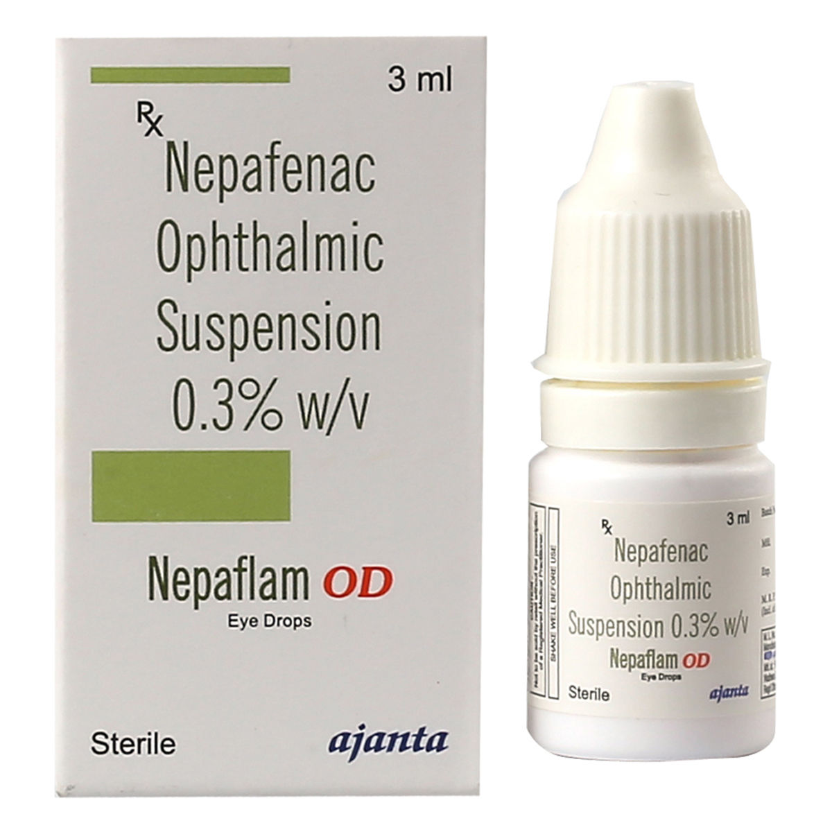 Nepaflam OD Eye Drops 3 ml | Uses, Side Effects, Price | Apollo Pharmacy