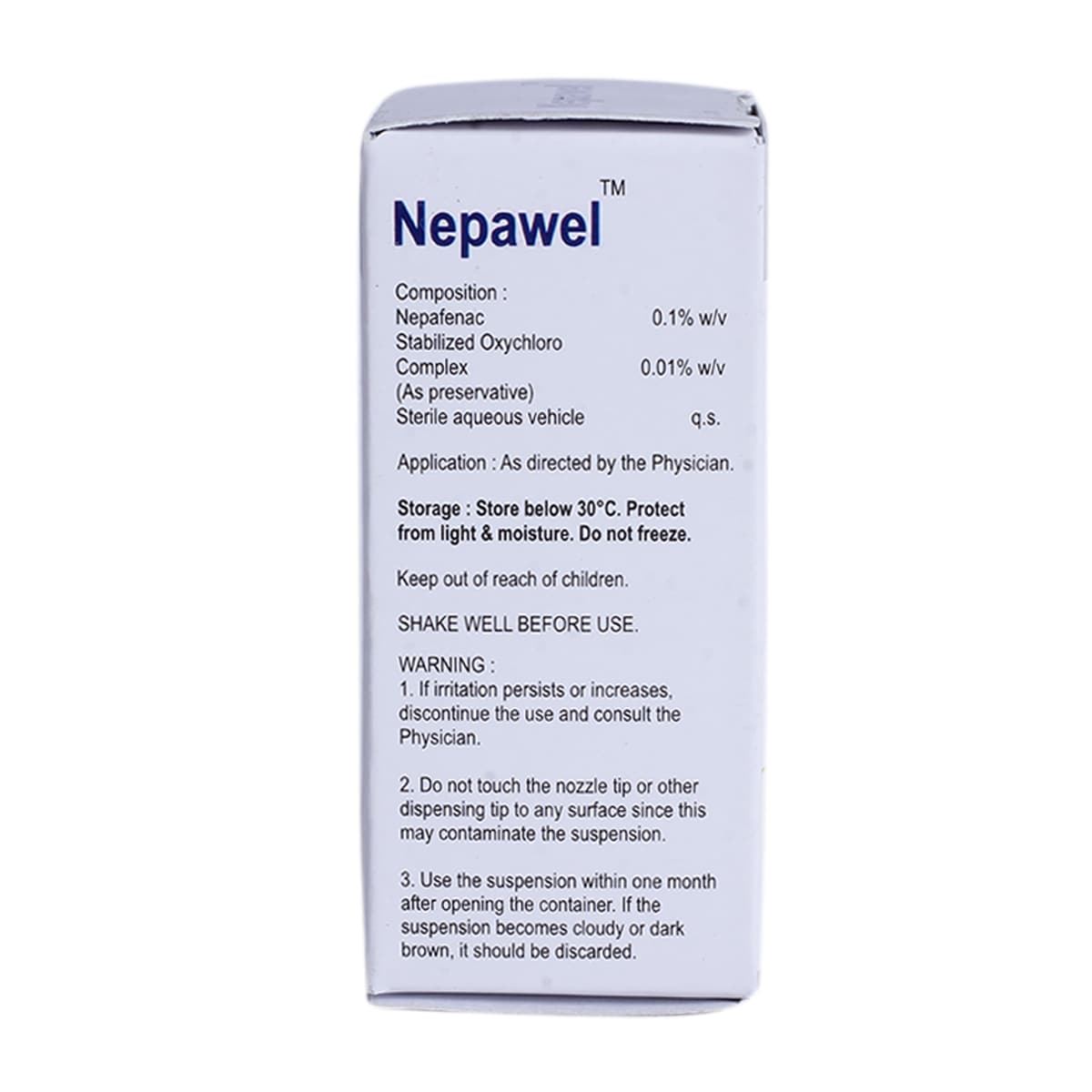 Nepawel Eye Drop 5 ml | Uses, Side Effects, Price | Apollo Pharmacy