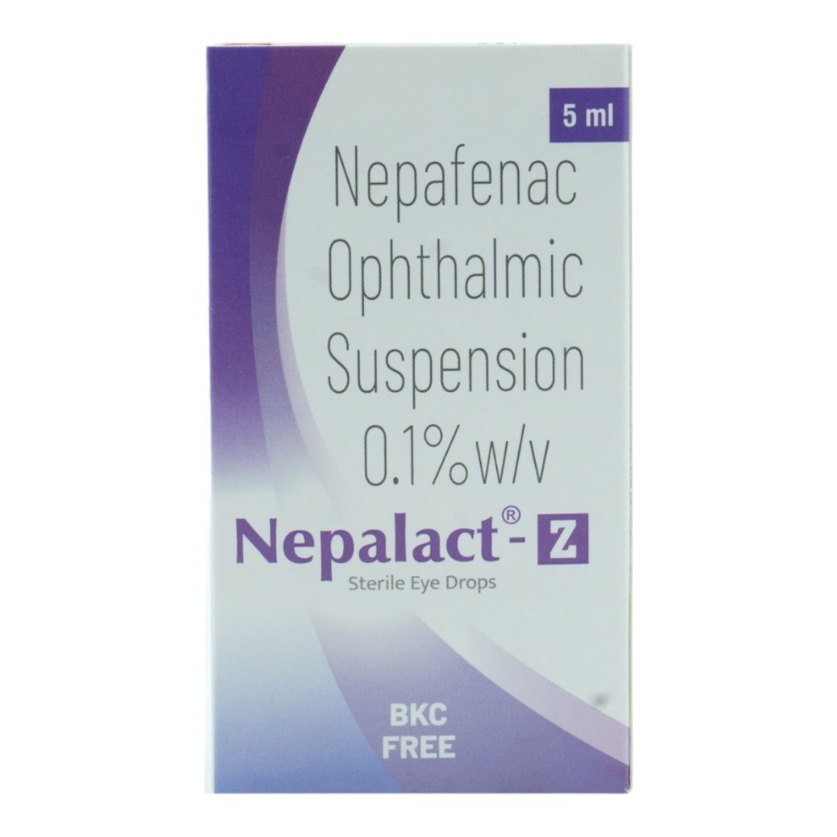 Nepalact-Z Sterile Eye Drops 5 ml Price, Uses, Side Effects ...