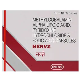 Nervz Capsule | Uses, Side Effects, Price | Apollo Pharmacy
