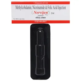 Nervijen Plus Injection 2 ml | Uses, Side Effects, Price | Apollo Pharmacy