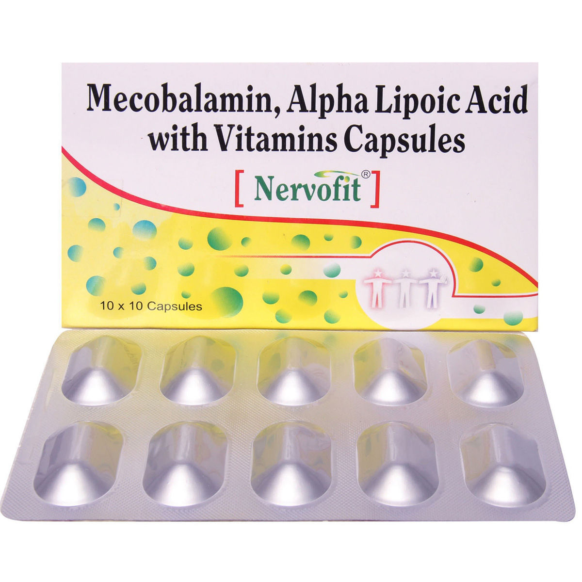 Nervofit Capsule 10's Price, Uses, Side Effects, Composition - Apollo ...