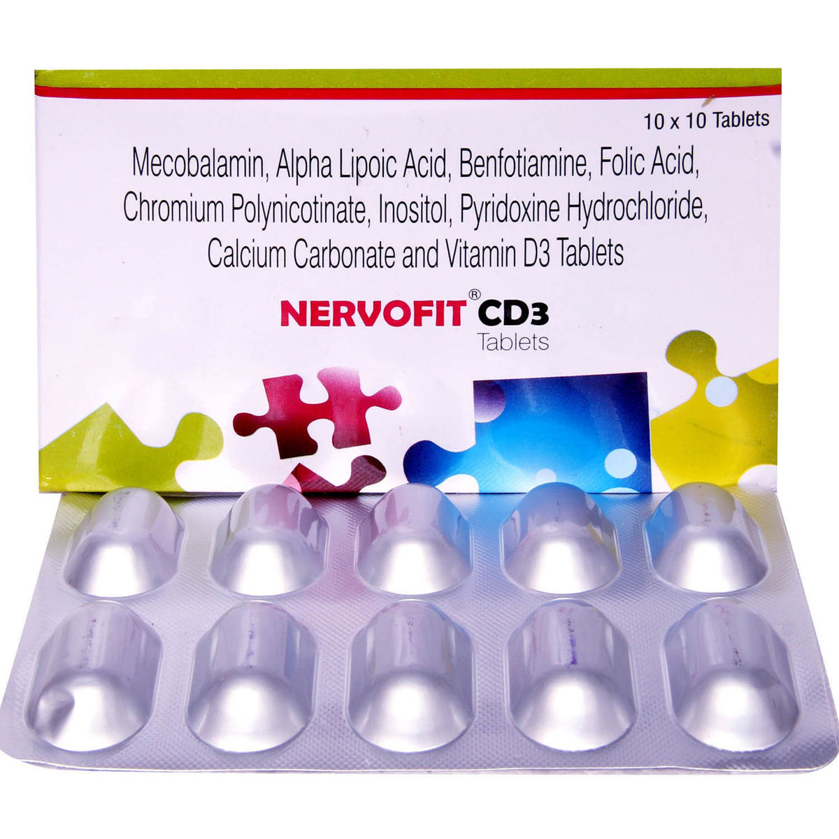 Nervofit CD3 Tablet | Uses, Side Effects, Price | Apollo Pharmacy