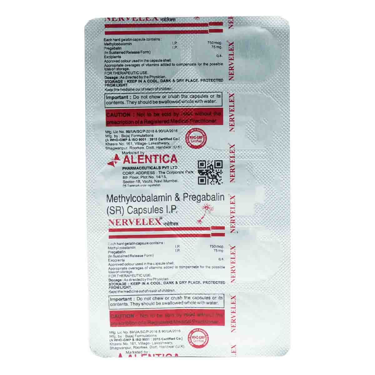 NERVELEX TABLET Price, Uses, Side Effects, Composition - Apollo Pharmacy