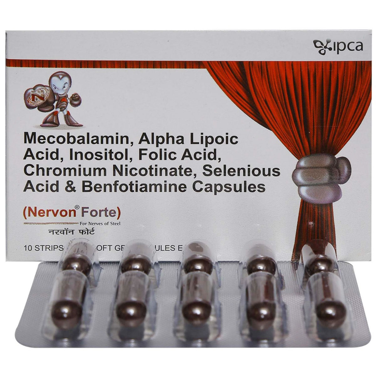 Nervon Forte Capsule | Uses, Side Effects, Price | Apollo Pharmacy