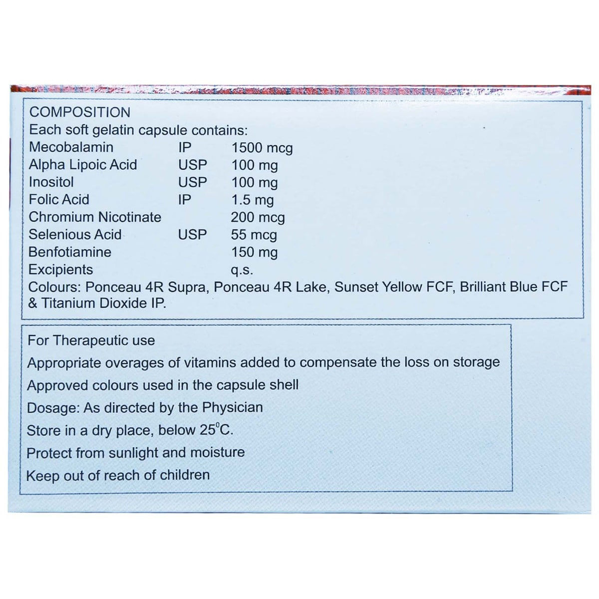 Nervon Forte Capsule 10's Price, Uses, Side Effects, Composition ...