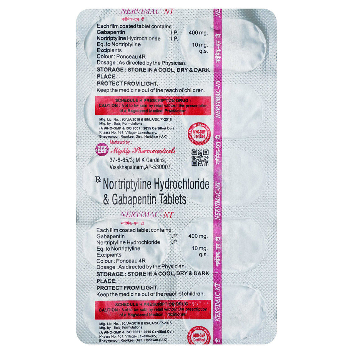 Nervimac NT Tablet | Uses, Side Effects, Price | Apollo Pharmacy