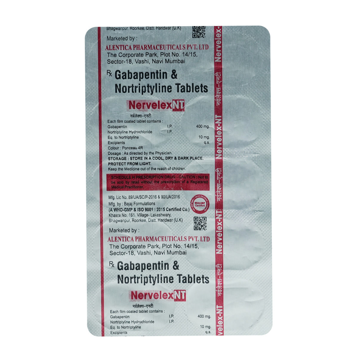 Nervelex NT Tablet | Uses, Side Effects, Price | Apollo Pharmacy