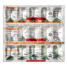 Nervic-P 75 mg Capsule 15's | Uses, Side Effects, Price | Apollo Pharmacy
