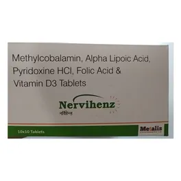 Nervihenz Tablet | Uses, Side Effects, Price | Apollo Pharmacy
