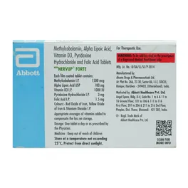 New Nervup Forte Tablet | Uses, Side Effects, Price | Apollo Pharmacy