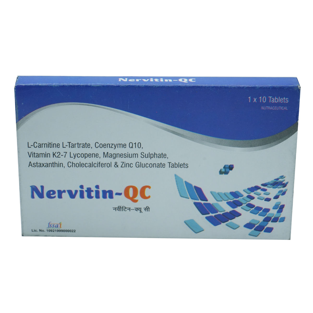 Nervitin-QC Tablet 10's Price, Uses, Side Effects, Composition - Apollo ...