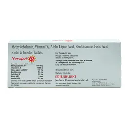 Nervijen D3 Tablet | Uses, Side Effects, Price | Apollo Pharmacy