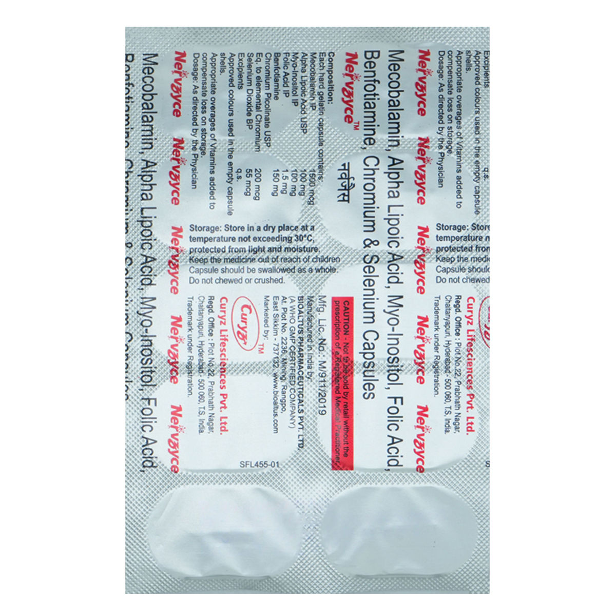 Nervzyce Capsule | Uses, Side Effects, Price | Apollo Pharmacy