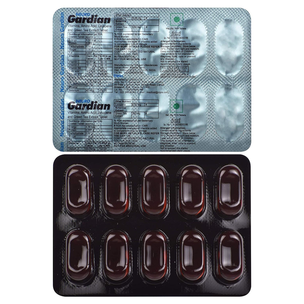Neuro Gardian Tablet | Uses, Side Effects, Price | Apollo Pharmacy
