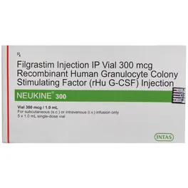 Neukine 300 Injection 1 ml | Uses, Side Effects, Price | Apollo Pharmacy