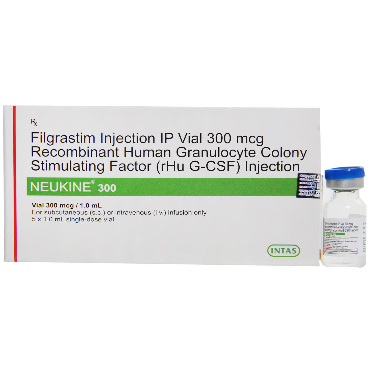 Neukine 300 Injection 1 ml | Uses, Side Effects, Price | Apollo Pharmacy
