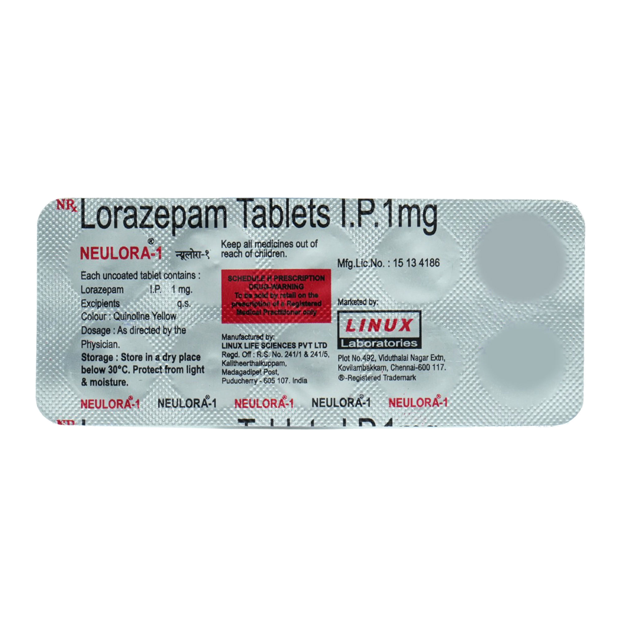 Neulora 1 Tablet 10's Price, Uses, Side Effects, Composition - Apollo ...