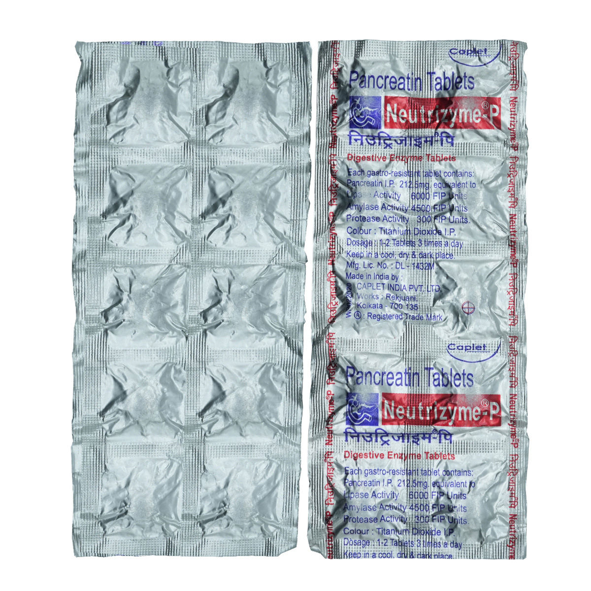 Neutrizyme-P Tablet 10's Price, Uses, Side Effects, Composition ...