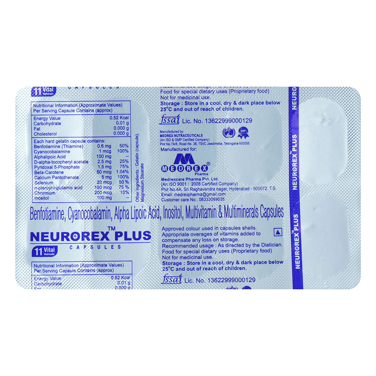 Neurorex Plus Tablet | Uses, Side Effects, Price | Apollo Pharmacy