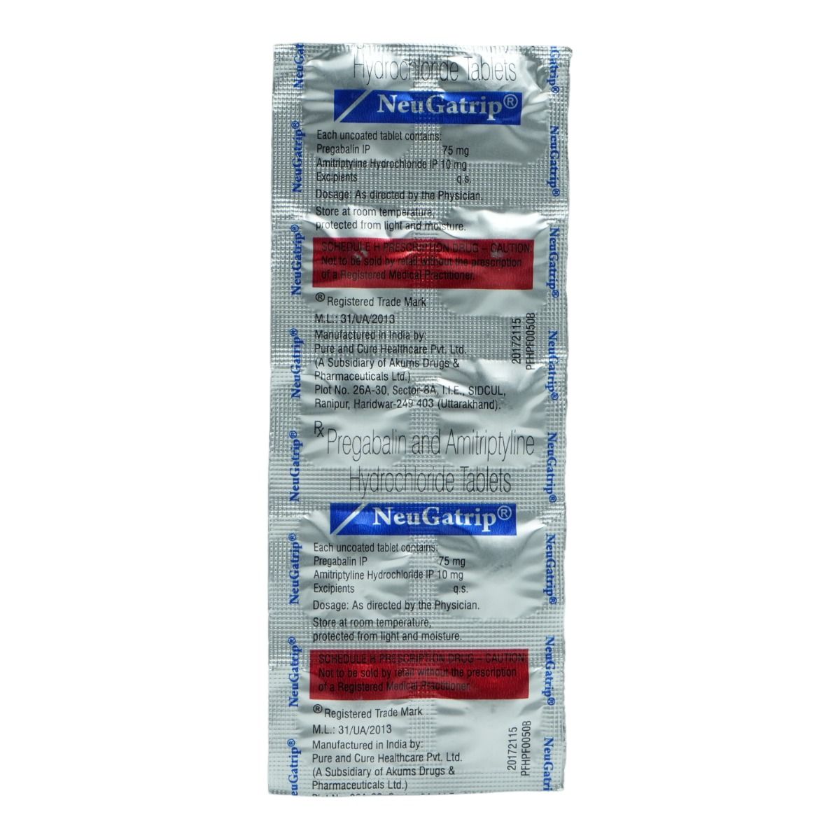 Neugatrip Tablet | Uses, Side Effects, Price | Apollo Pharmacy