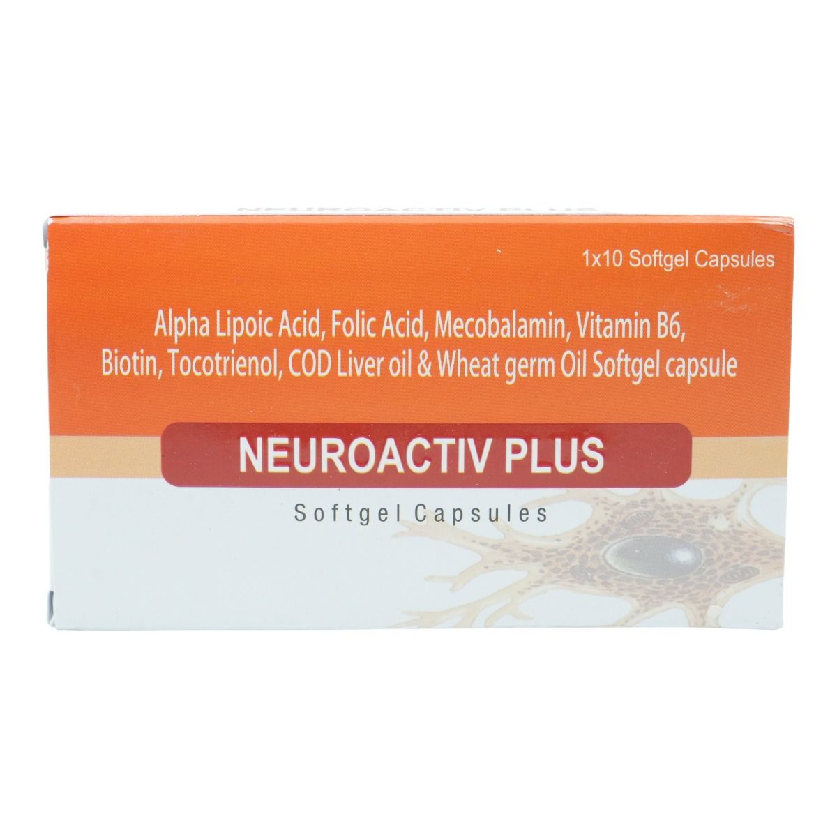 Neuroactiv-Plus Softgel Capsule 10's Price, Uses, Side Effects ...