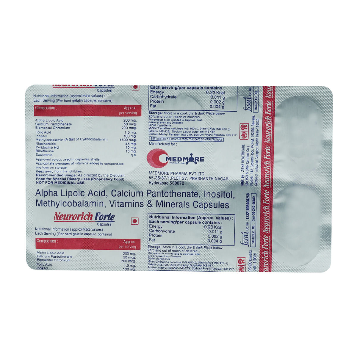 Neurorich Forte Capsule | Uses, Side Effects, Price | Apollo Pharmacy