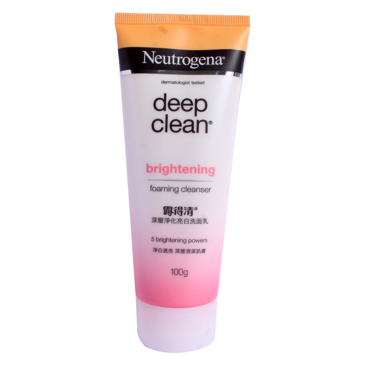 Buy Neutrogena Deep Clean Brightening Foaming Cleanser 100 gm | 19 ...