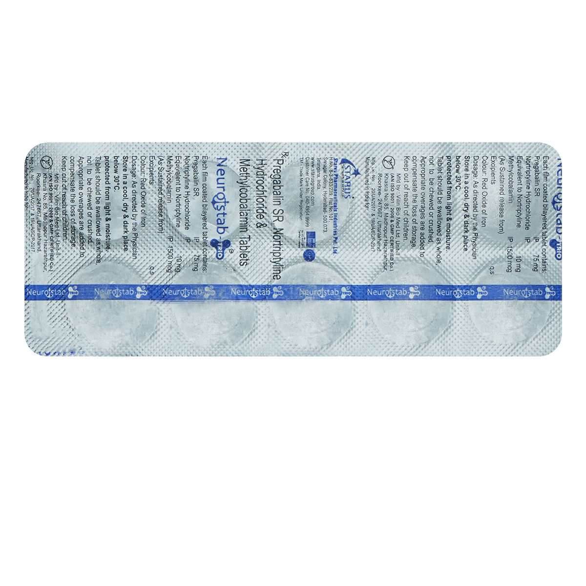 Neurostab Trio Tablet | Uses, Side Effects, Price | Apollo Pharmacy