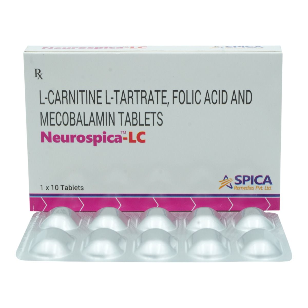 Neurospica-LC Tablet 10's Price, Uses, Side Effects, Composition ...