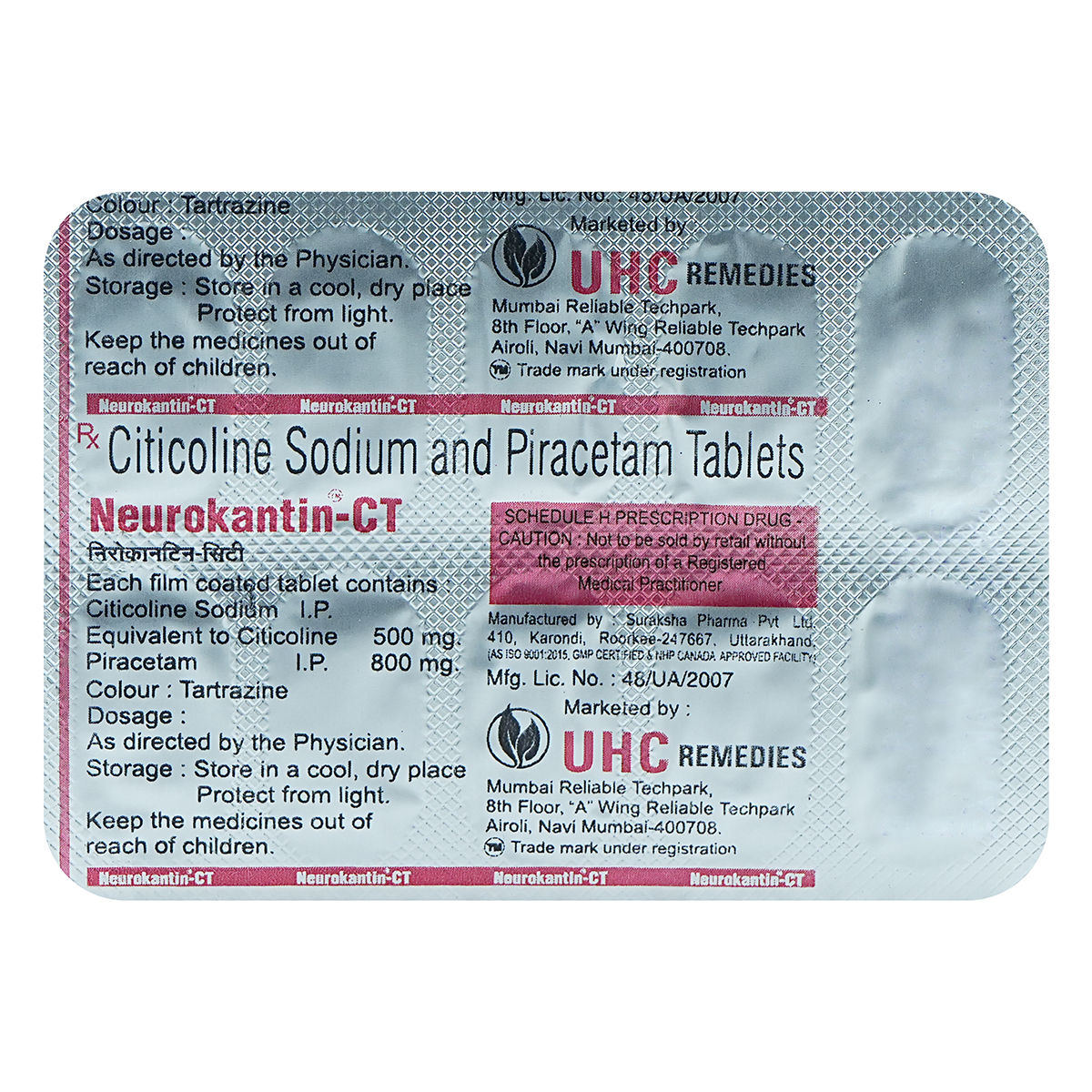 Neurokantin-CT Tablet | Uses, Side Effects, Price | Apollo Pharmacy