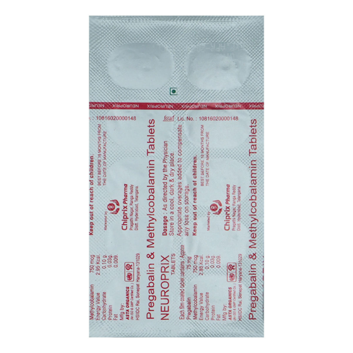 Neuroprix Tablet | Uses, Side Effects, Price | Apollo Pharmacy