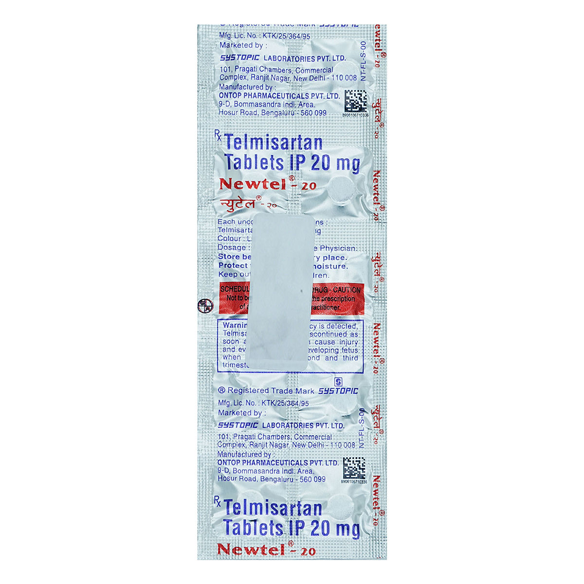 Newtel-20 Tablet | Uses, Side Effects, Price | Apollo Pharmacy