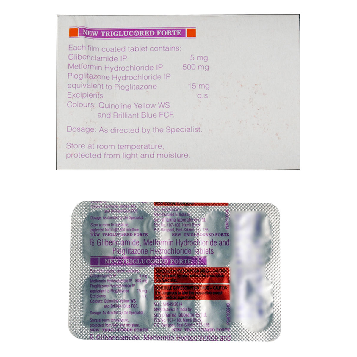 New Triglucored Forte Tablet 10's Price, Uses, Side Effects ...