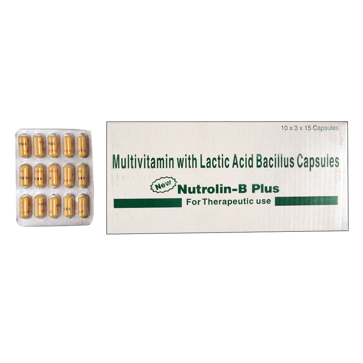 New Nutrolin-B Plus Capsule | Uses, Side Effects, Price | Apollo Pharmacy