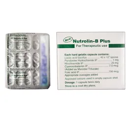 New Nutrolin-B Plus Capsule | Uses, Side Effects, Price | Apollo Pharmacy