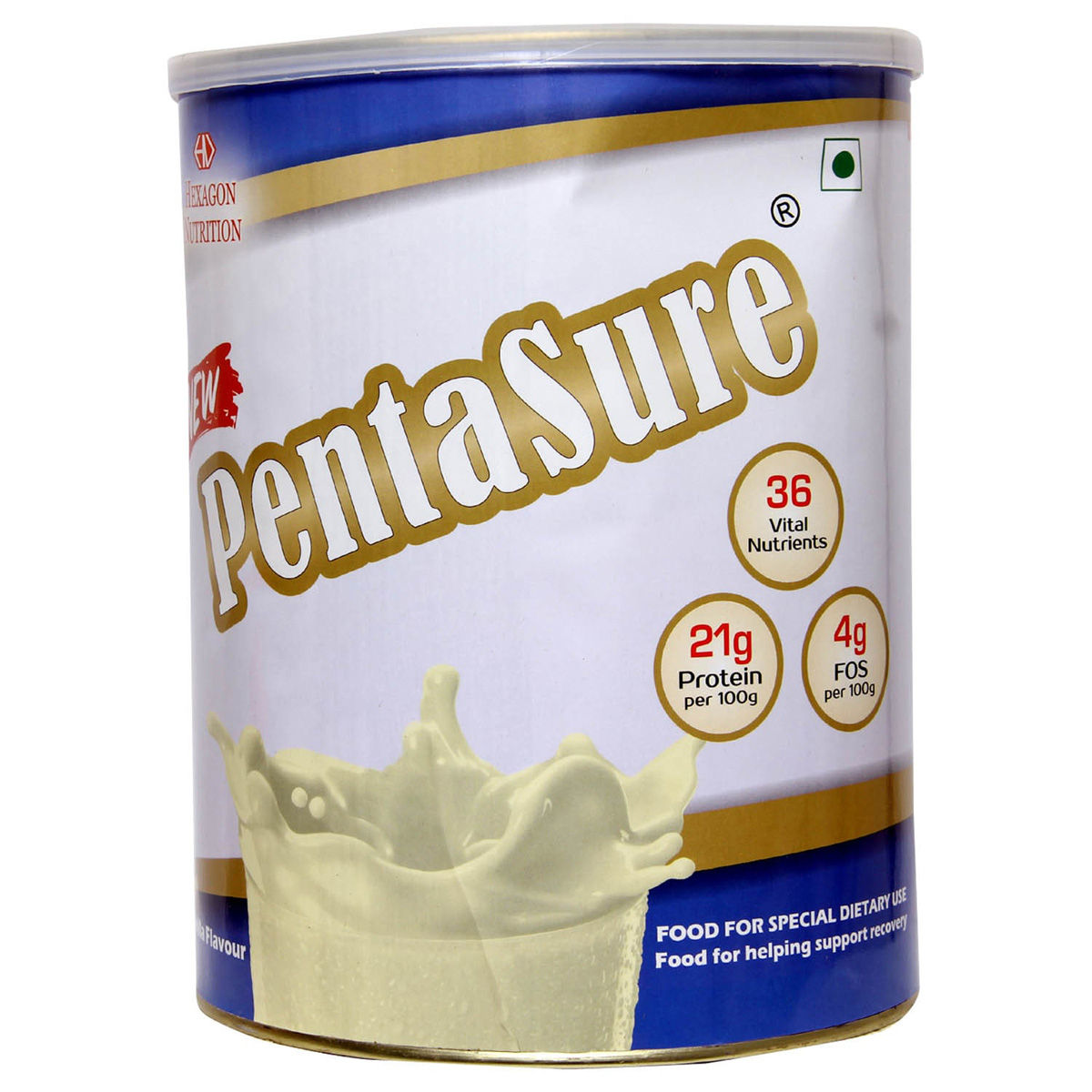 New Pentasure Vanilla Flavour Powder 1 kg | Uses, Side Effects, Price ...