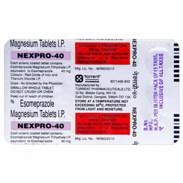 Nexpro-40 Tablet | Uses, Side Effects, Price | Apollo Pharmacy